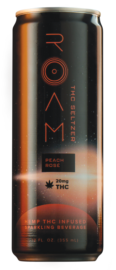 ROAM // Hemp THC-Infused // Sparkling Beverages